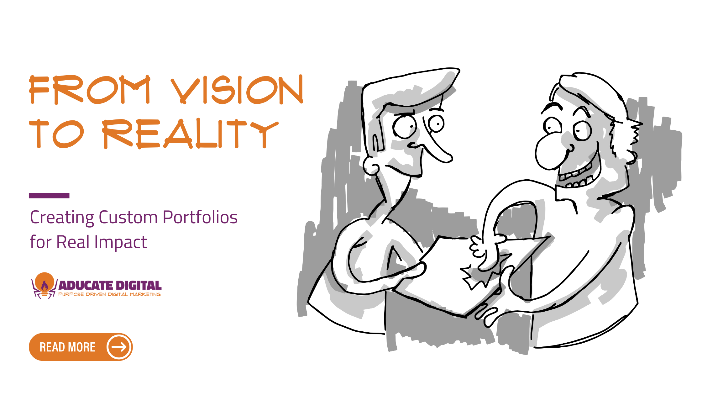 From Vision to Reality: Crafting Custom Portfolios for Real Impact - Aducate Digital